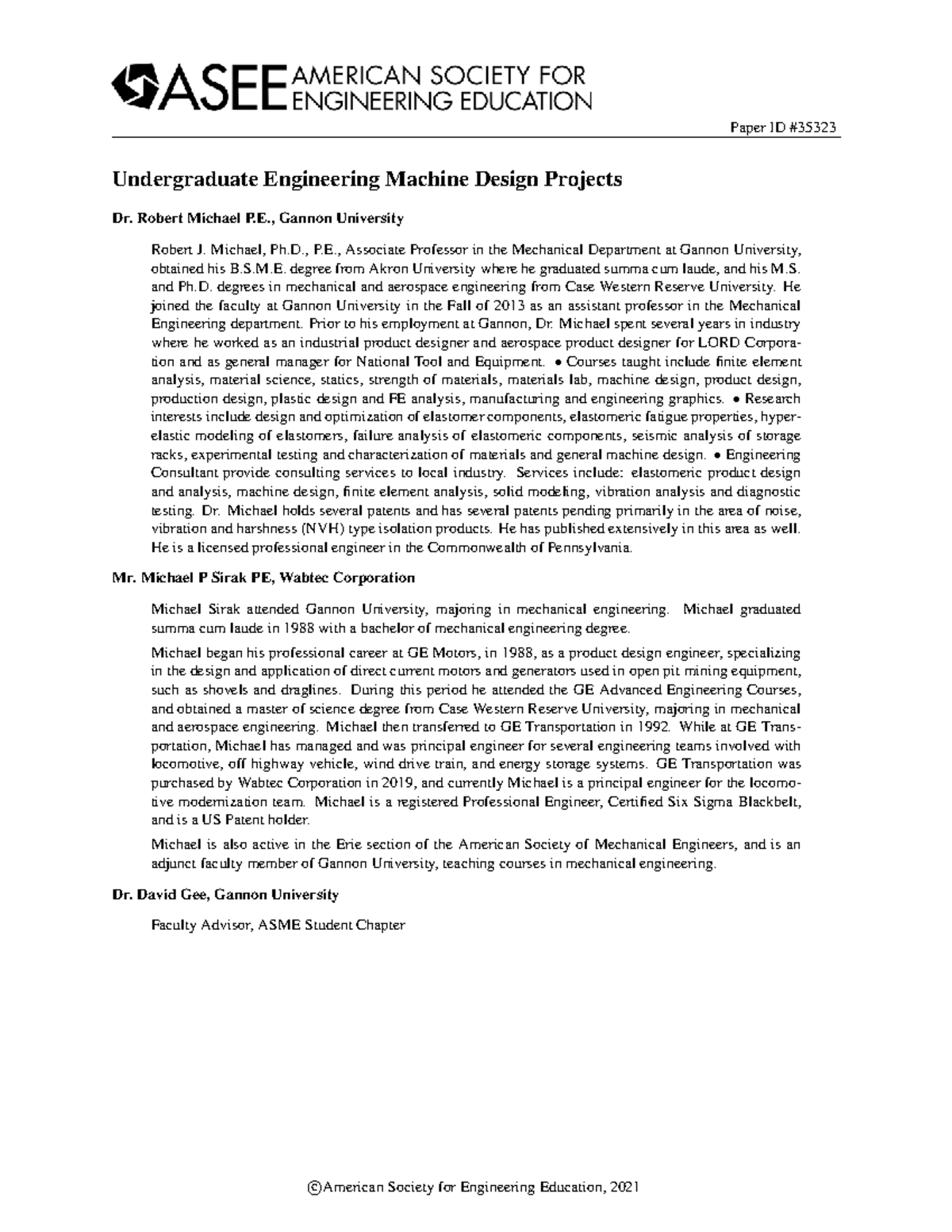 Undergraduate Engineering Machine Design Projects - ME 101 - Studocu