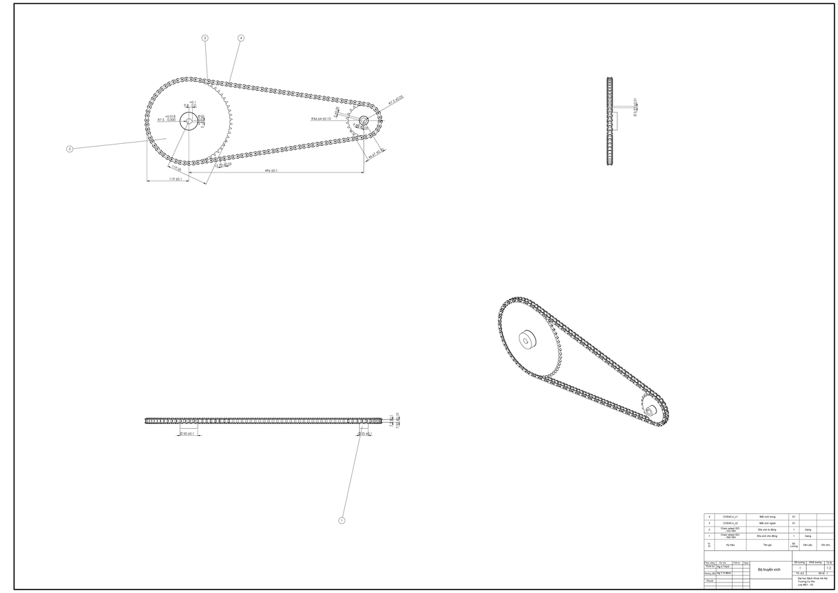 ME1 03 - Chain Transmission Design Specifications and Details - Studocu