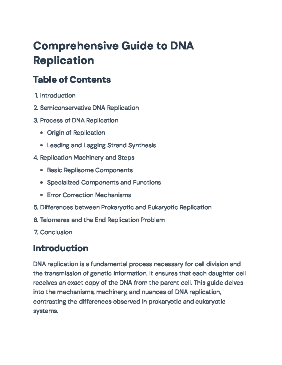 Comprehensive Guide to DNA Replication: Mechanisms & Differences ...
