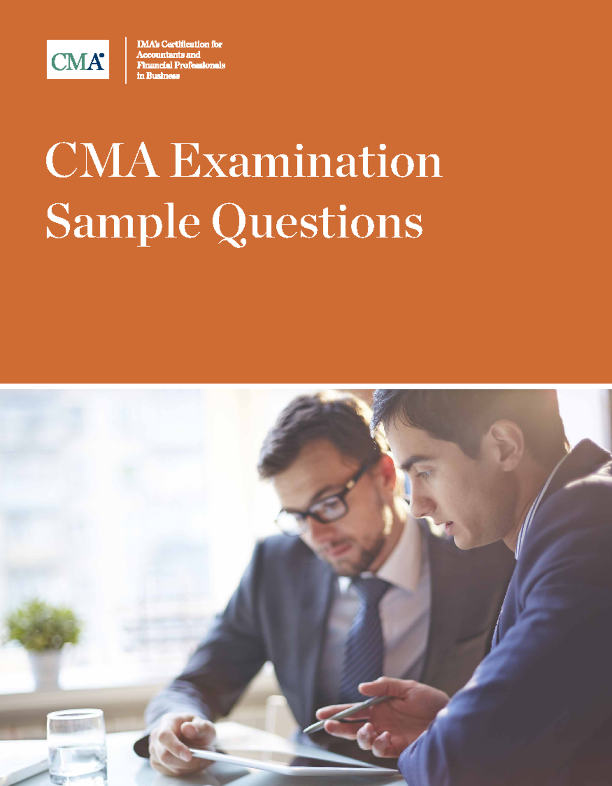 CMA Sample EXAM - Cma practice exam - CMA Examination Sample Questions ...