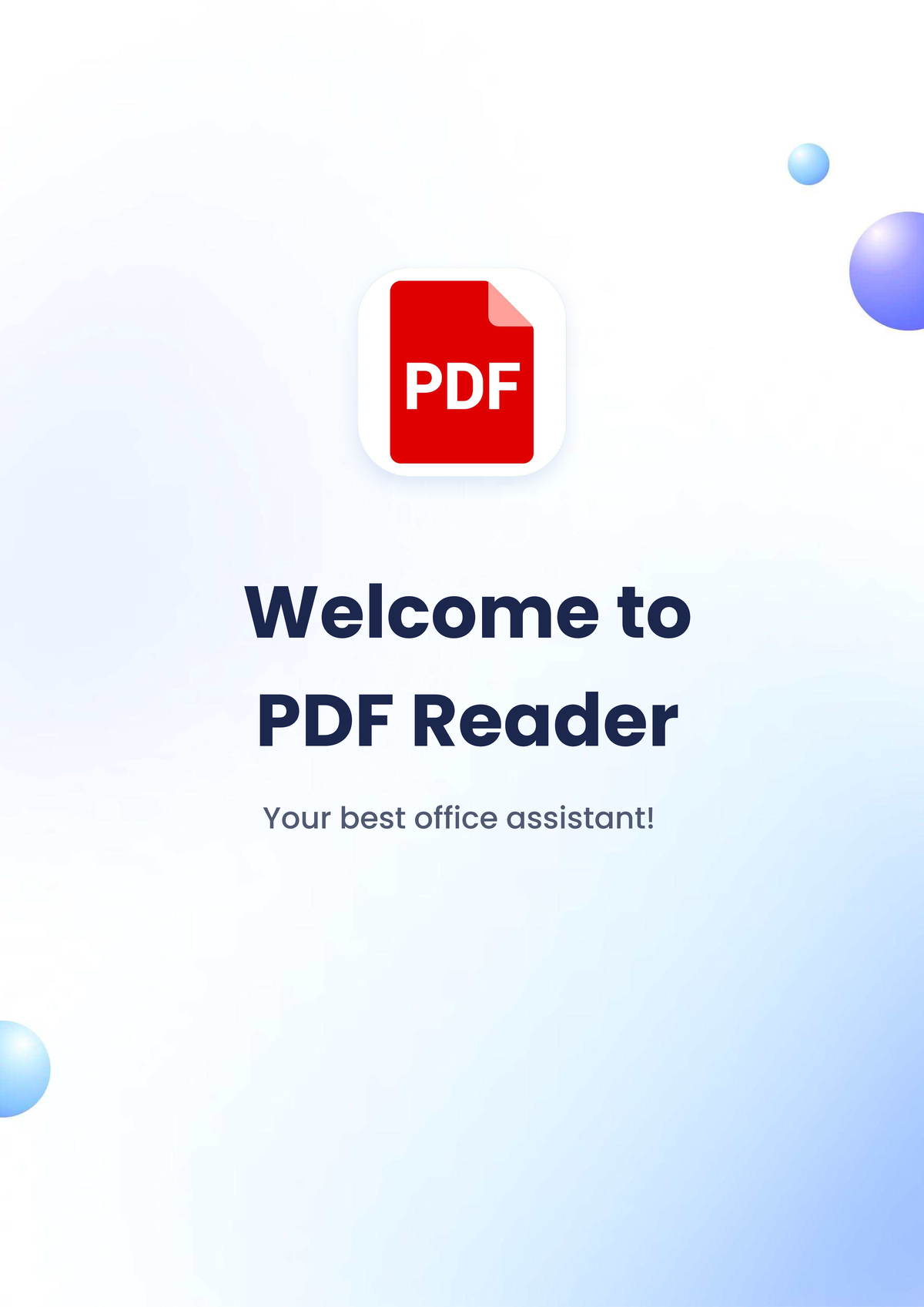 Welcome Guide: PDF Reader Overview & Features for Easy File Management ...