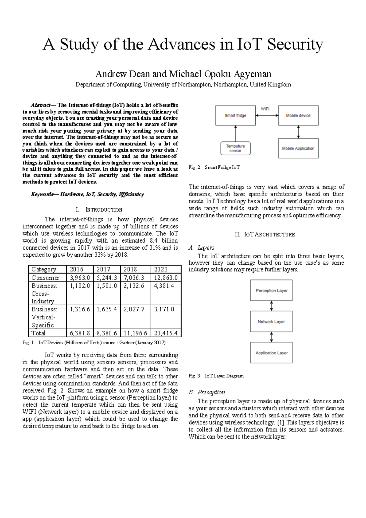 Advances in IoT Security: A Comprehensive Research Study (Paper 1 ...