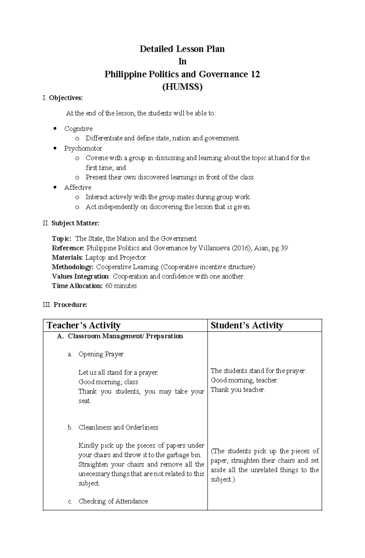 513239427-Lesson-Plan-for-SSE200-Final-Project copy - Detailed Lesson ...