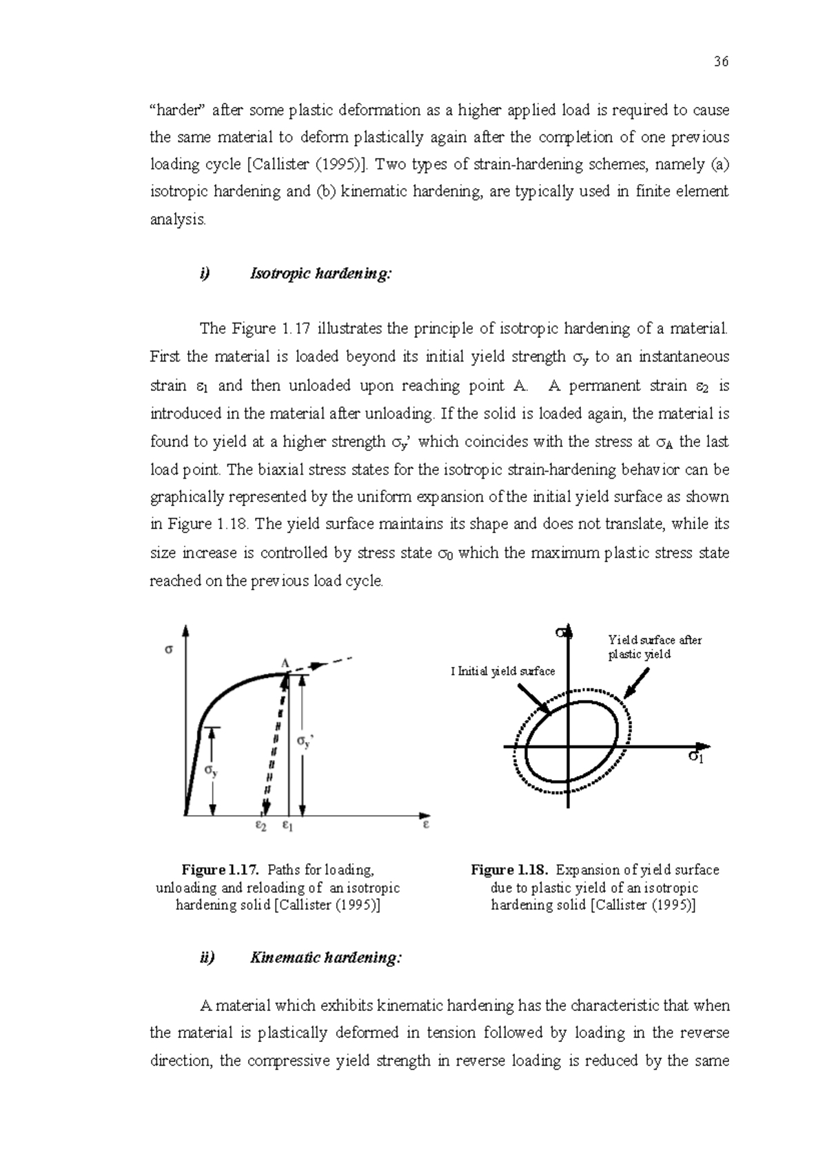 Elastic Buckling of Plates: Isotropic and Kinematic Hardening Explained ...
