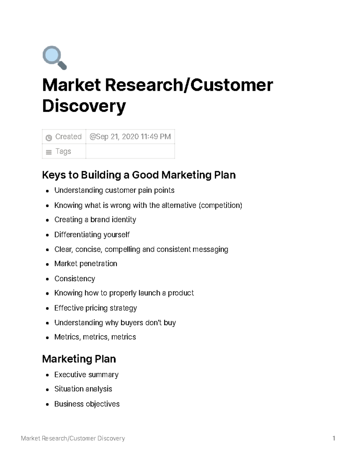 ENTR 413 (Ted Dacko): Market Research Customer Discovery - 🔍 Market ...