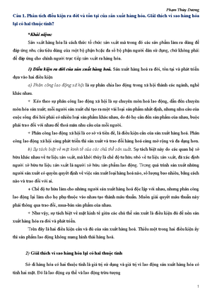 [Solved] Nh nc thc hin vai tr iu ha li ch trong nn kinh t th trng thng qua - Kinh tế chính trị ...