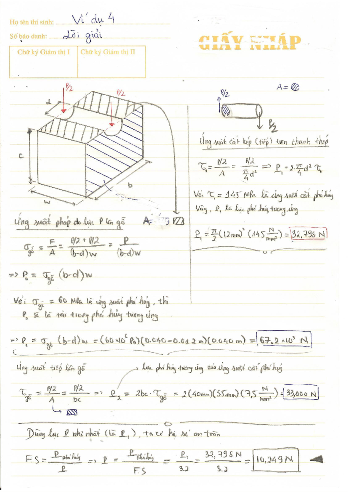SBVL Chapter 1 Example 4: Analysis of Stress and Strain - Studocu