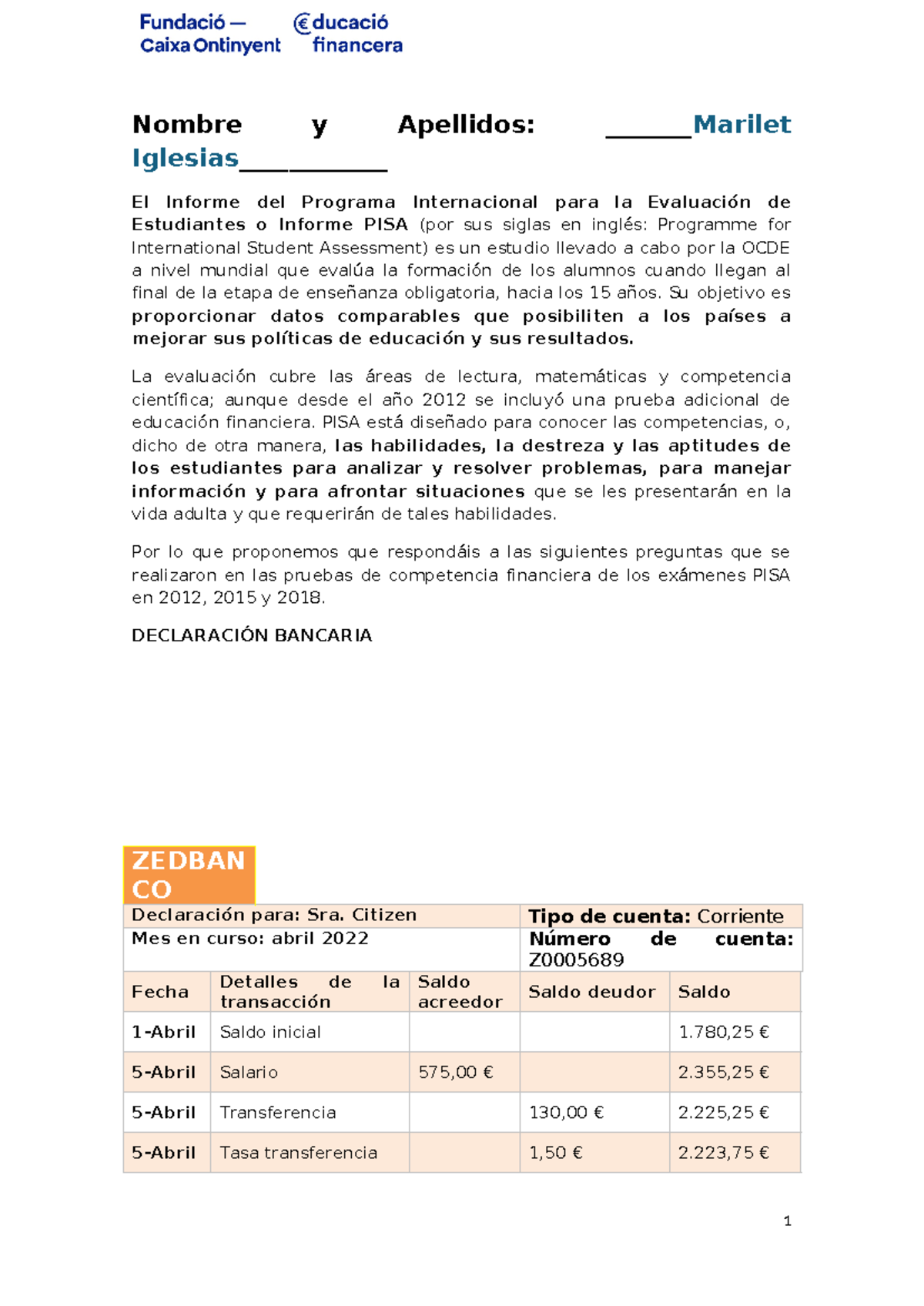 Cuestionario de Finanzas Básicas 2CFGM Semipresencial (1) Marilet ...