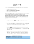 ECOR 1045 - Carleton - Statics - Studocu