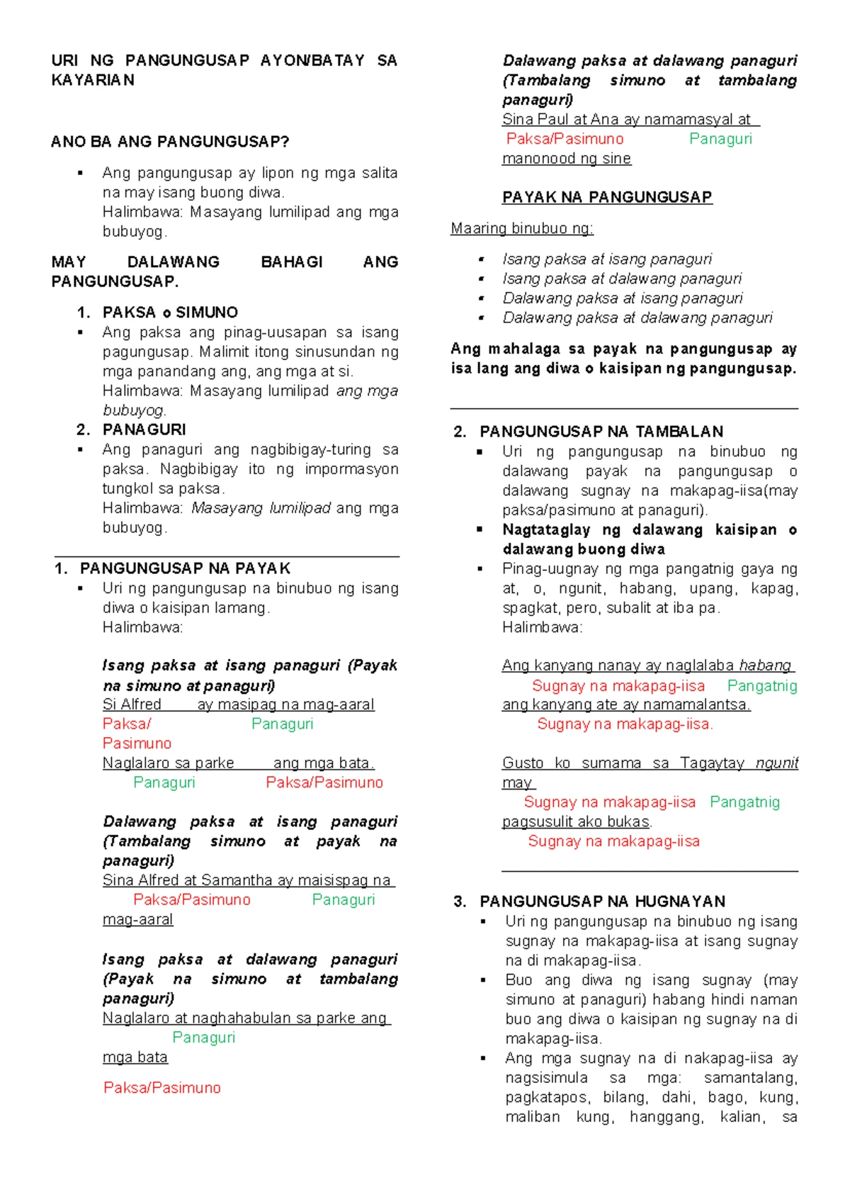 Teaching Internship – Learning Task 7: Utilizing Assessment Practices ...