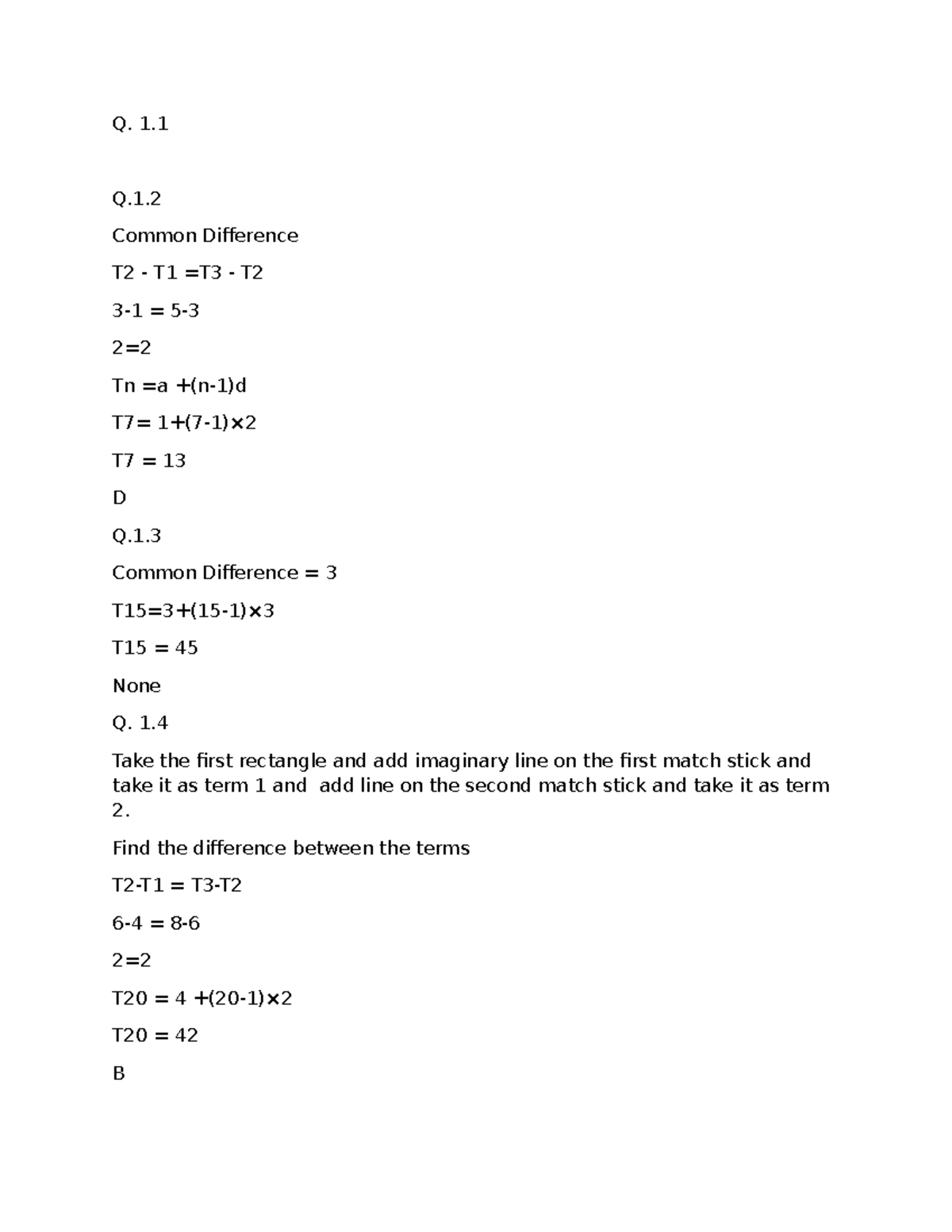 TIMA6211 Assignment 1: Understanding Patterns and Operations in Math - Studocu