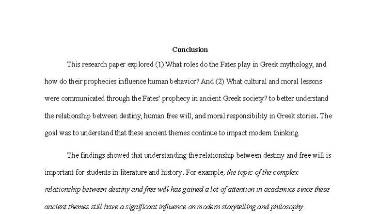 Greek Mythology: Fate, Free Will & Moral Lessons - Lecture Notes - Studocu