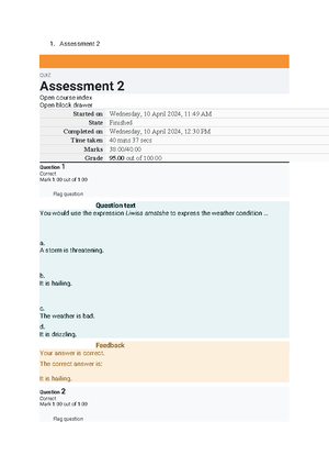 Zul1507 assignment 2 - ZUL1507 Assignment 02 Semester 1 2019 Dear Students, This tutorial letter ...