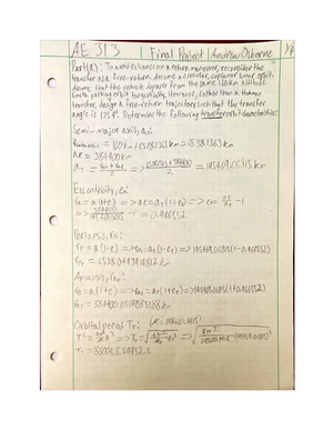 Chapter 3 - Orbital Position Over Time & Kepler's Equation Explained ...