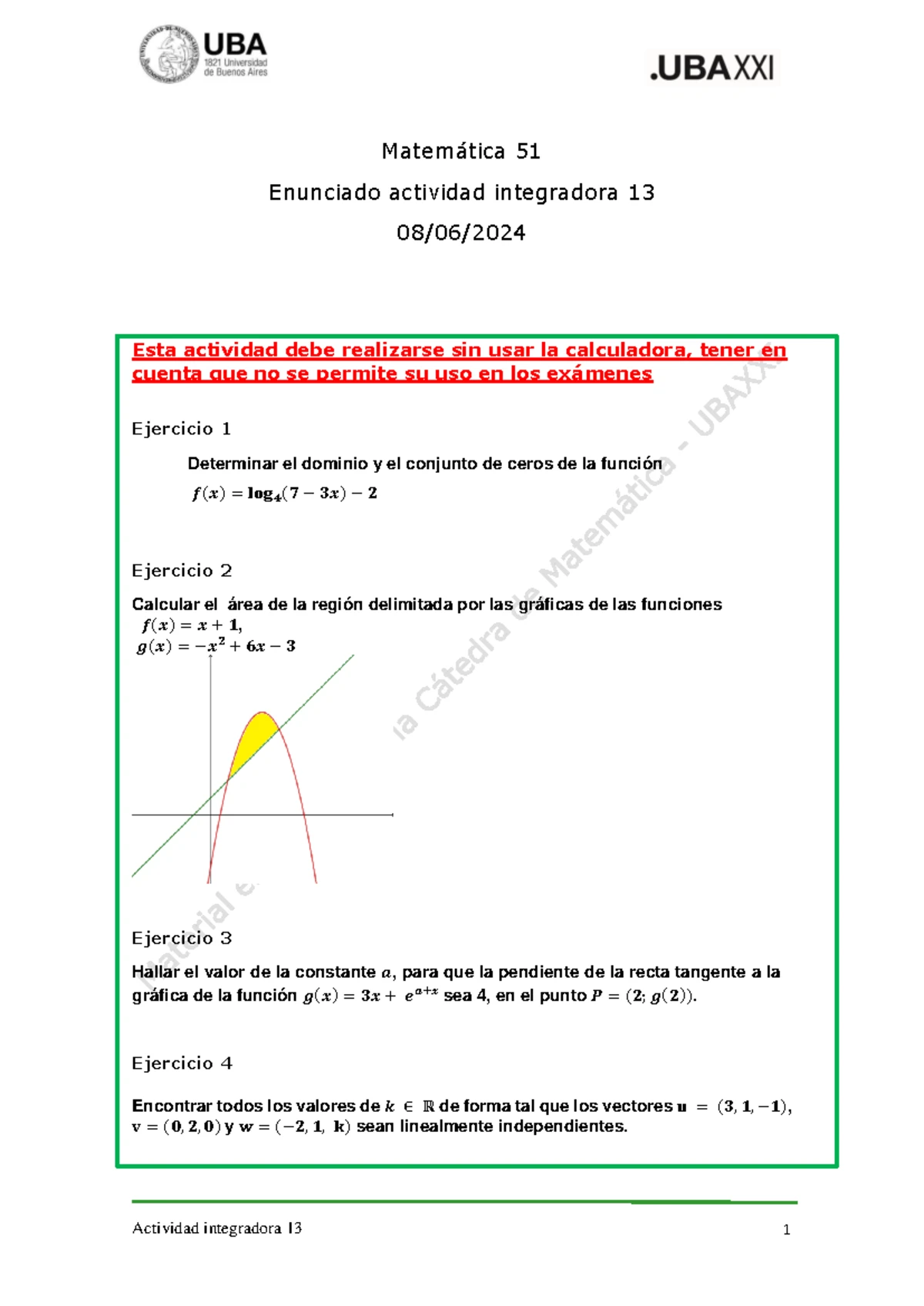 Sistemas Mixtos de Ecuaciones: Análisis y Ejercitación - Studocu