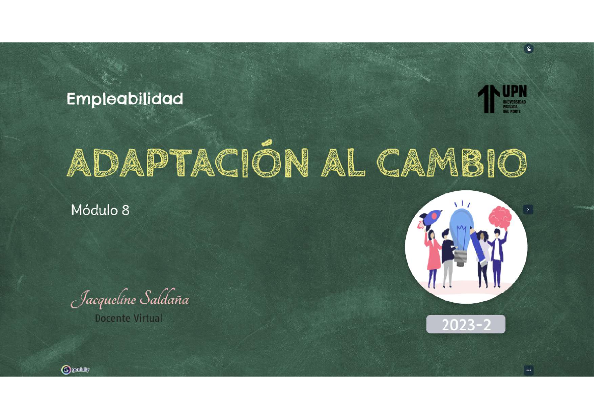 Semana 9 Empleabilidad - Studocu