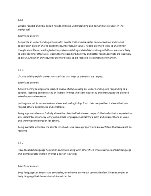 [Solved] rights based service delivery examples - Aged Care - Studocu