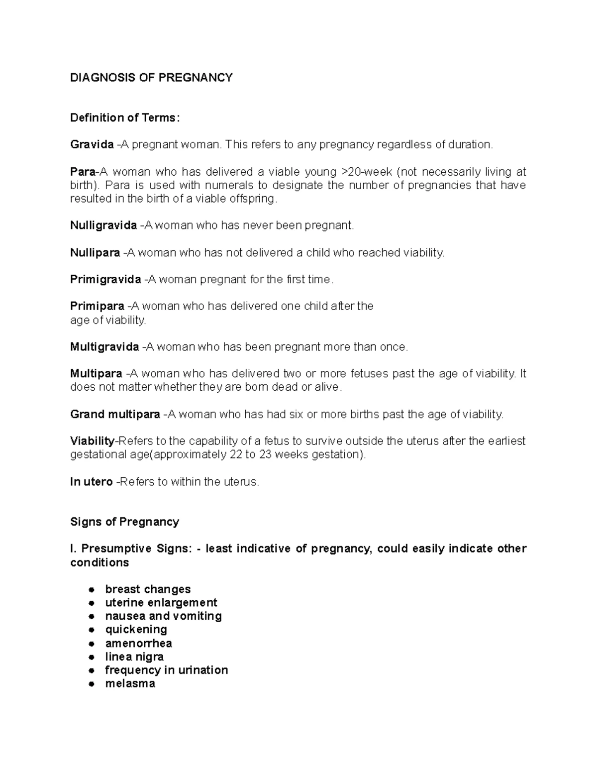 GTPAL Overview: Understanding Obstetric History and Its Importance ...