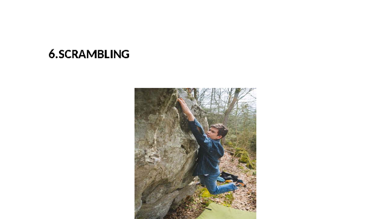 6. Scrambling-WPS Office - 6 Definition: Scrambling is a form of ...