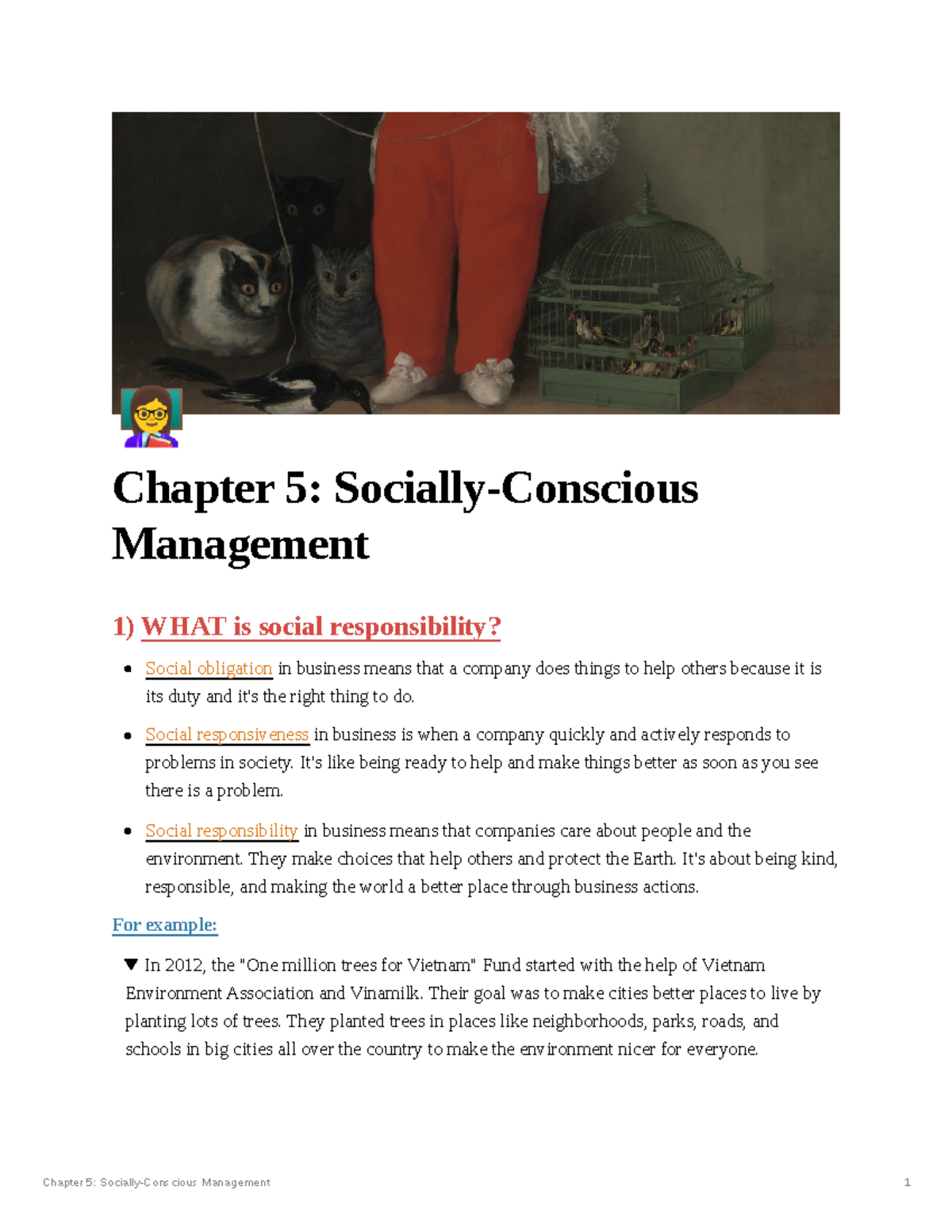 Chapter 5 Socially-Conscious Management - Chapter 5: Socially-Conscious ...
