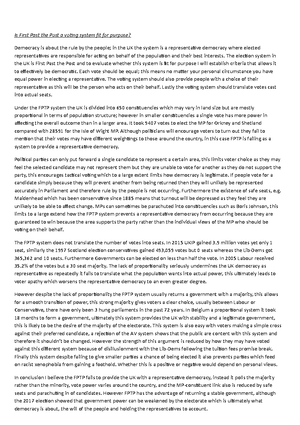 A level politics exemplars june 2022 - Edexcel AS and A level Politics ...