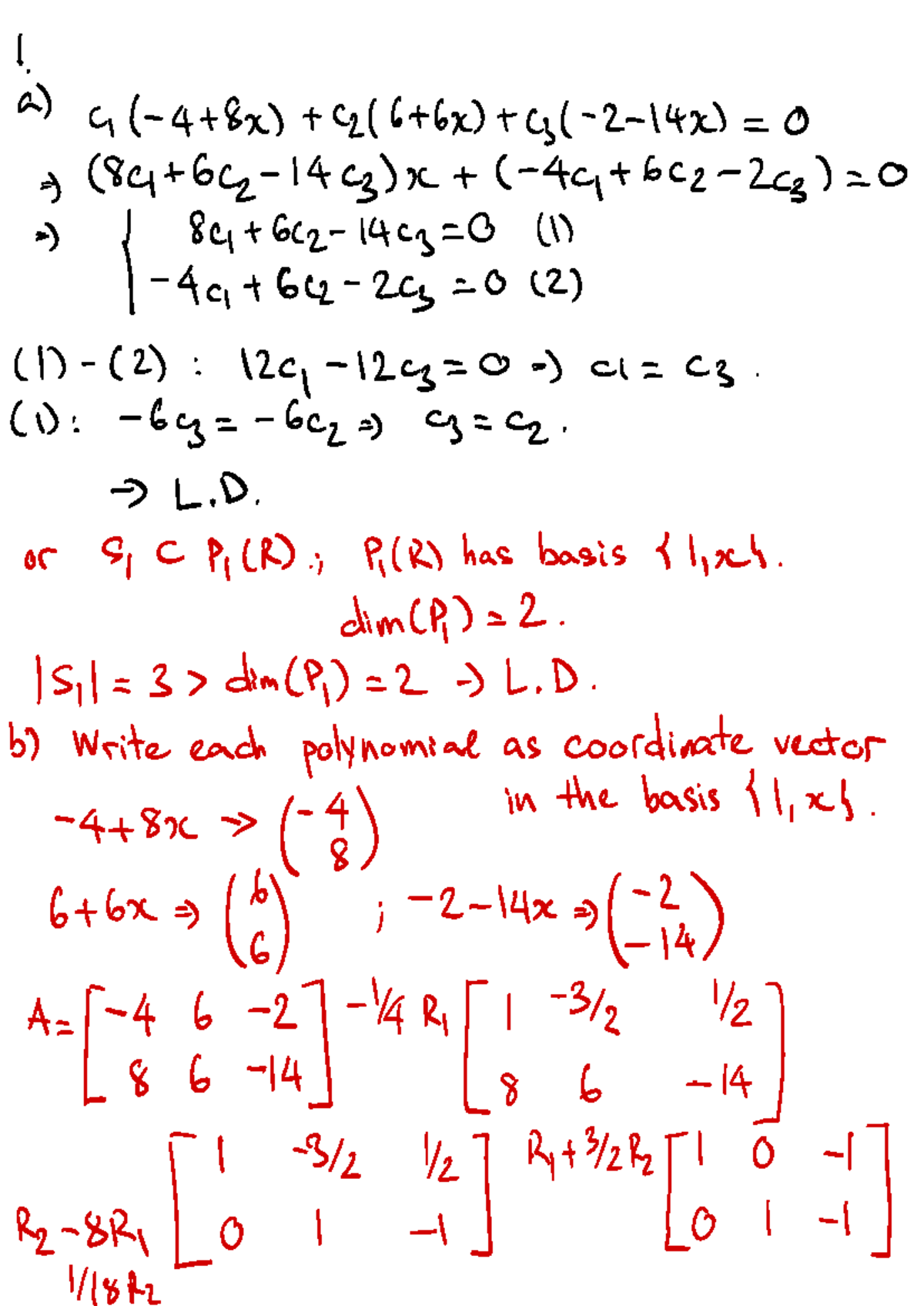 MATH 251 Final Exam Solutions 2024: Polynomial Basis and Span - Studocu