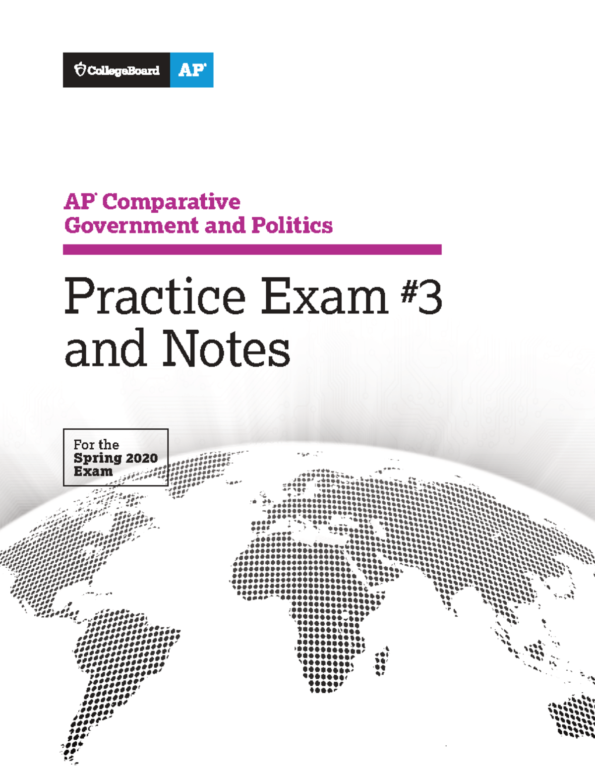 AP Comparative Government & Politics 2020 Practice Exam & Notes - Studocu