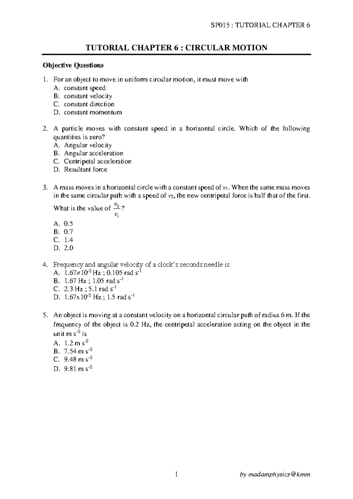 Experiment 3 physic - lab report - FOUNDATION IN SCIENCES (YTP) PRACTICAL REPORT COVERSHEET ...