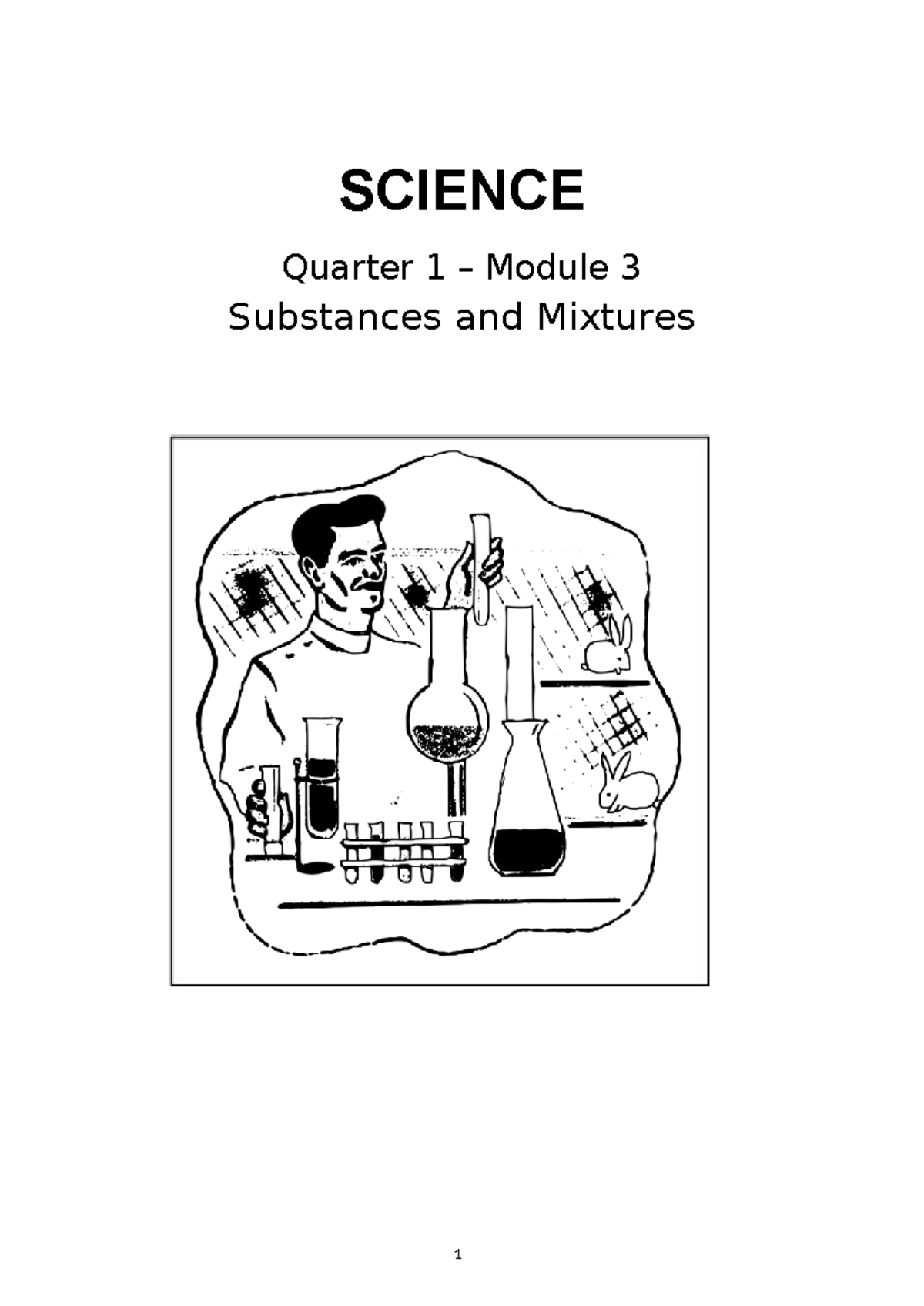 S7 Q1 M3 Lesson: Understanding Substances and Mixtures - Studocu