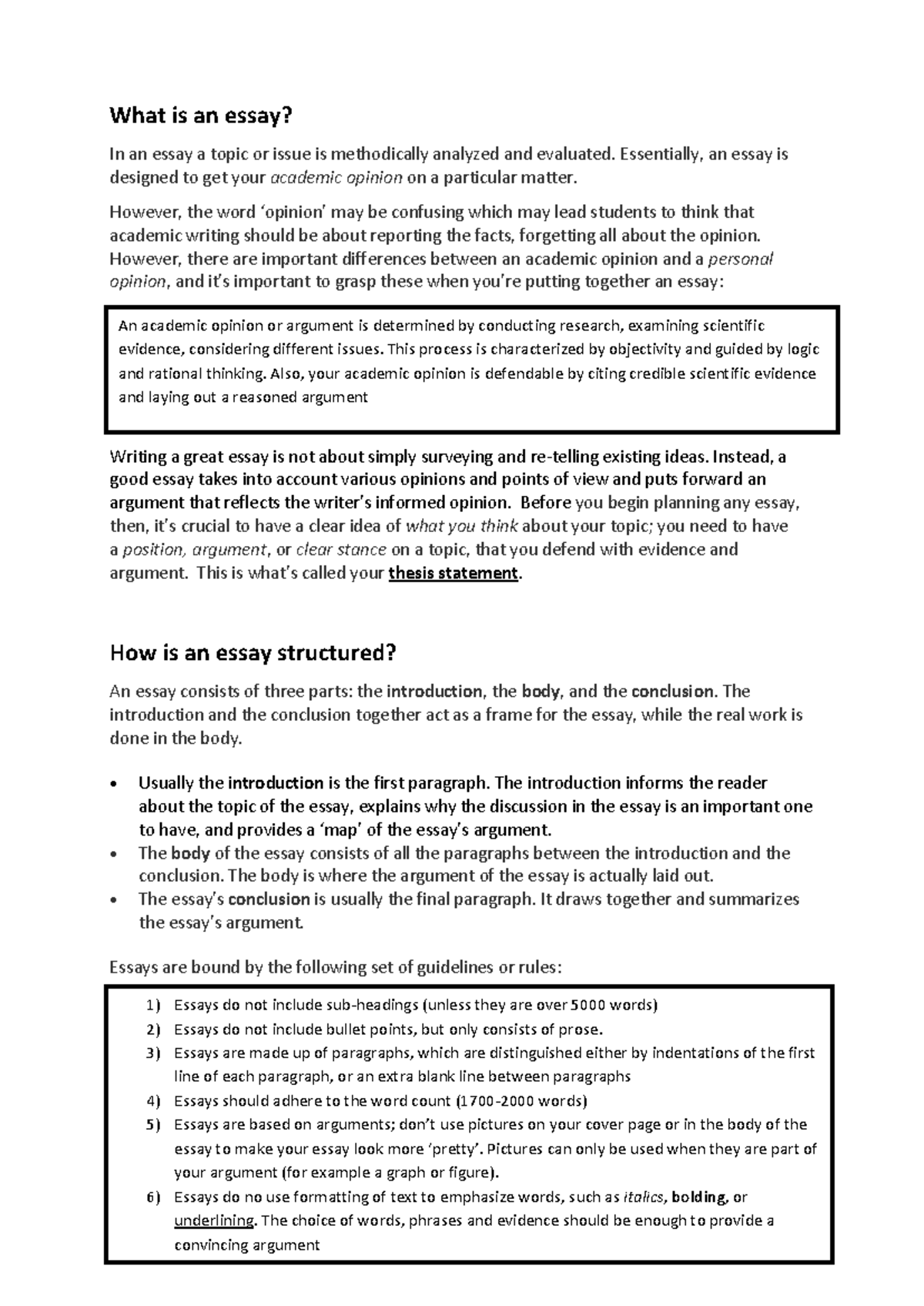 How to Write an Essay: A Comprehensive Guide for Students - Studeersnel