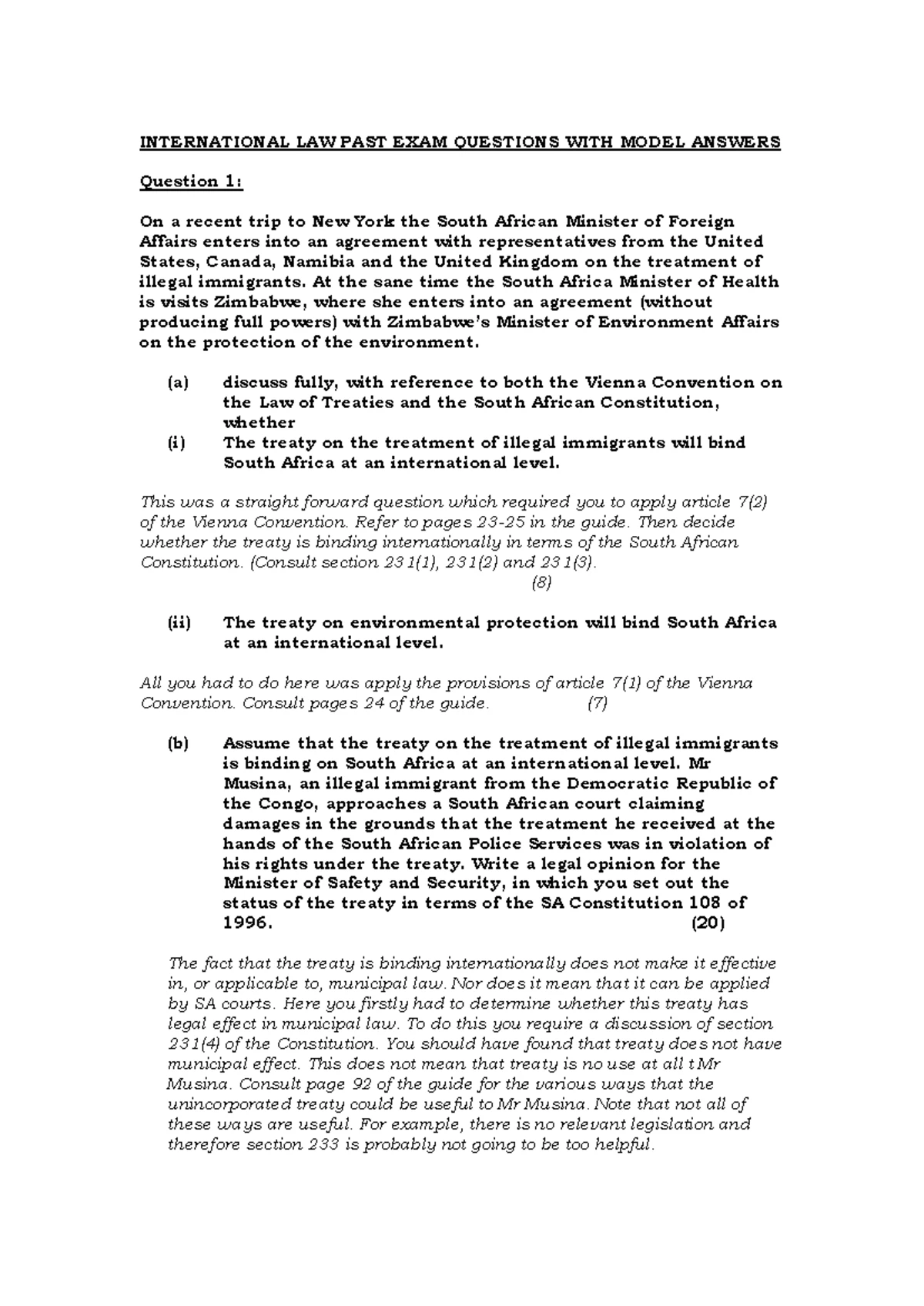 Example Of How To Write A Legal Opinion - This part of the Guide ...