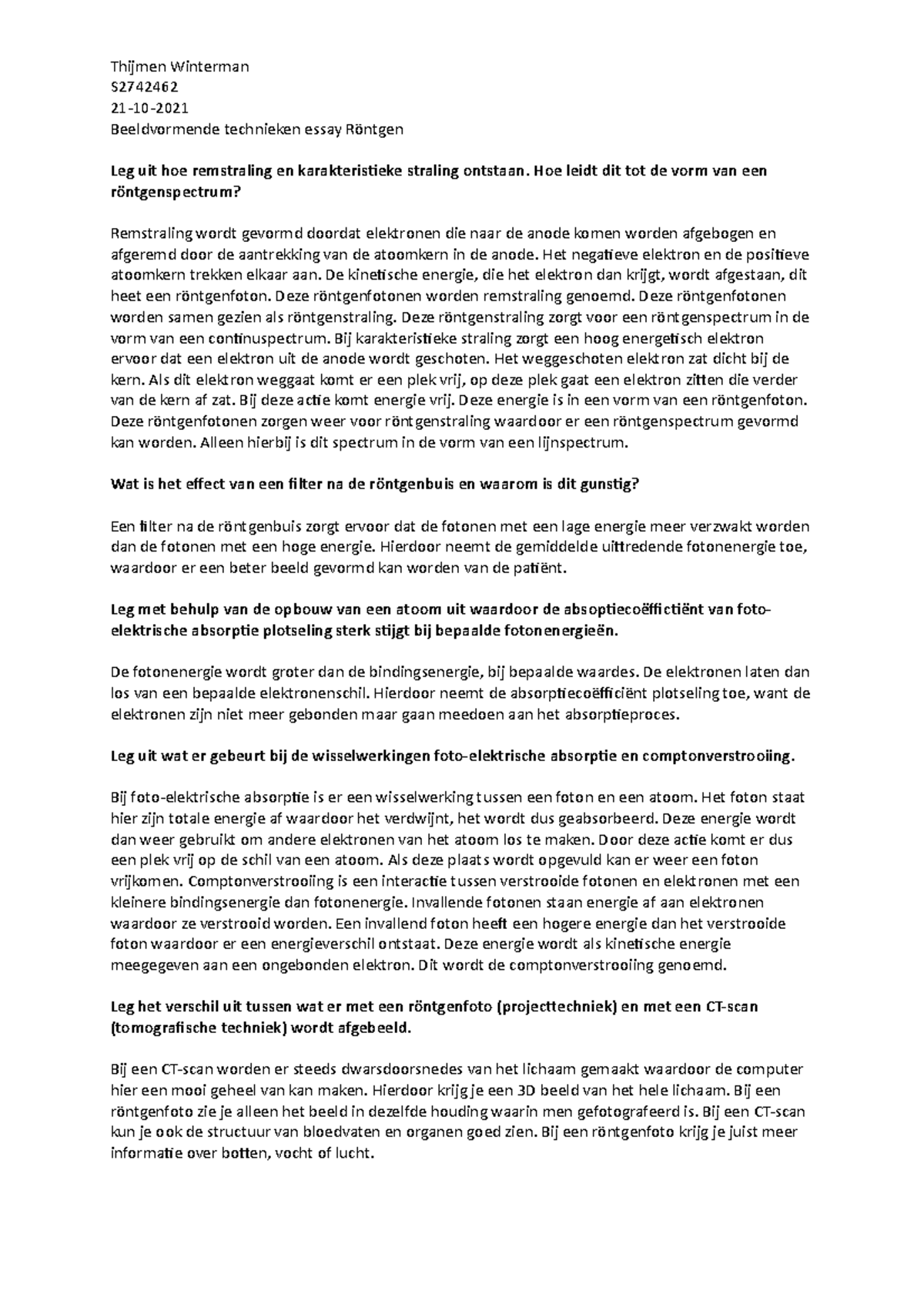 Essay röntgen - lkjl;kjlkjlkjl;kjlkj lklkj;lkj llkj ;lkjl;kj lkklj ...