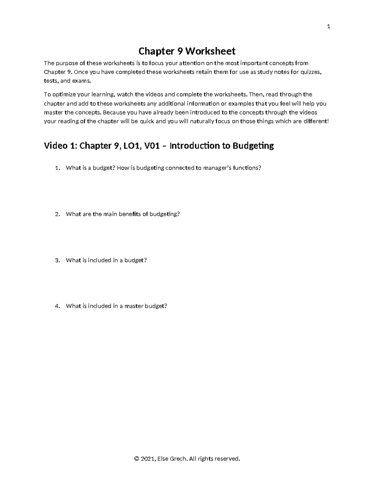 CACC406, Module 7, Chapter 9 Worksheet (accessible) - Chapter 9 ...