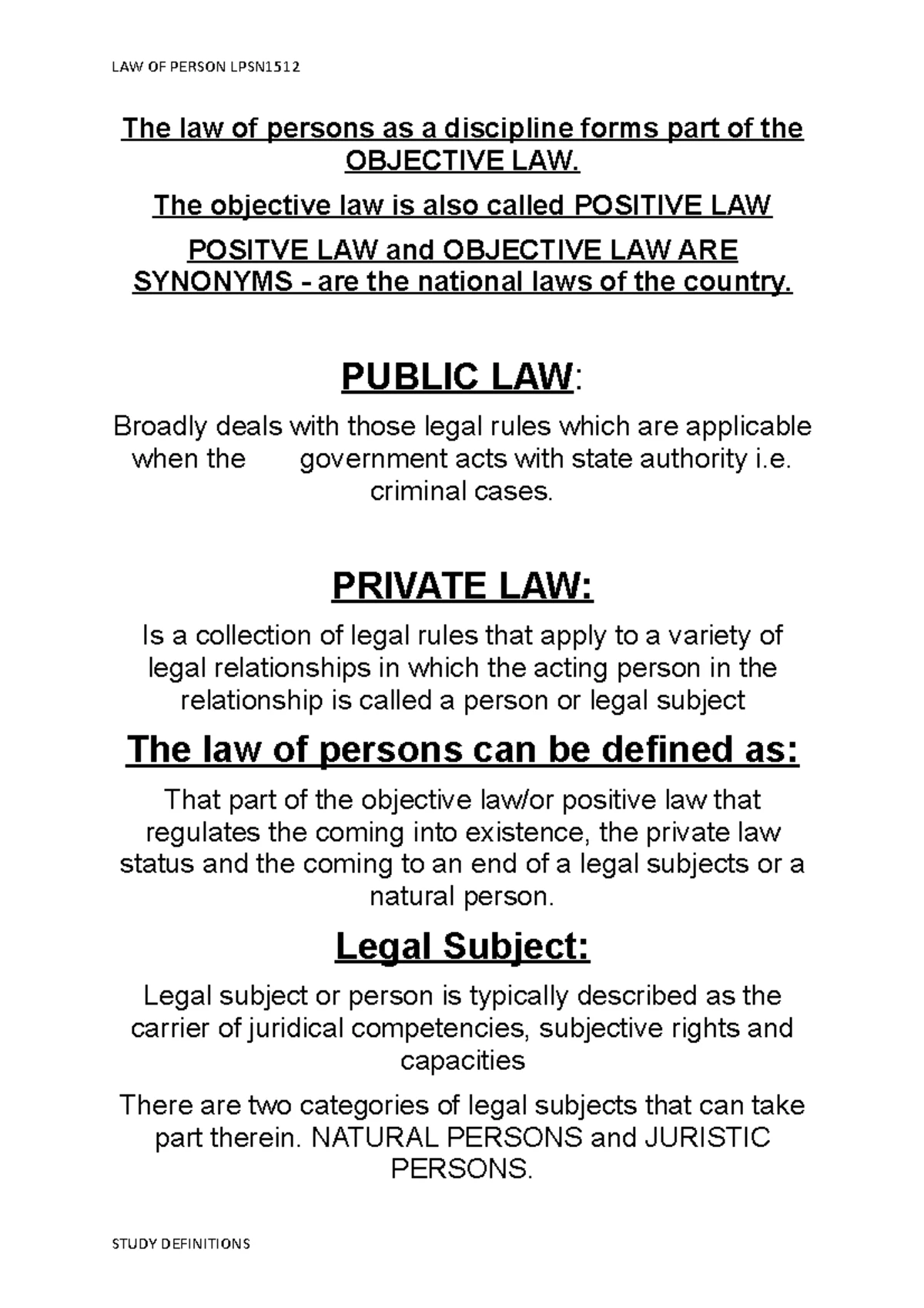 LAW of Succession Case Law - LAW OF SUCCESION CASE LAW AND LEGISLATION ...