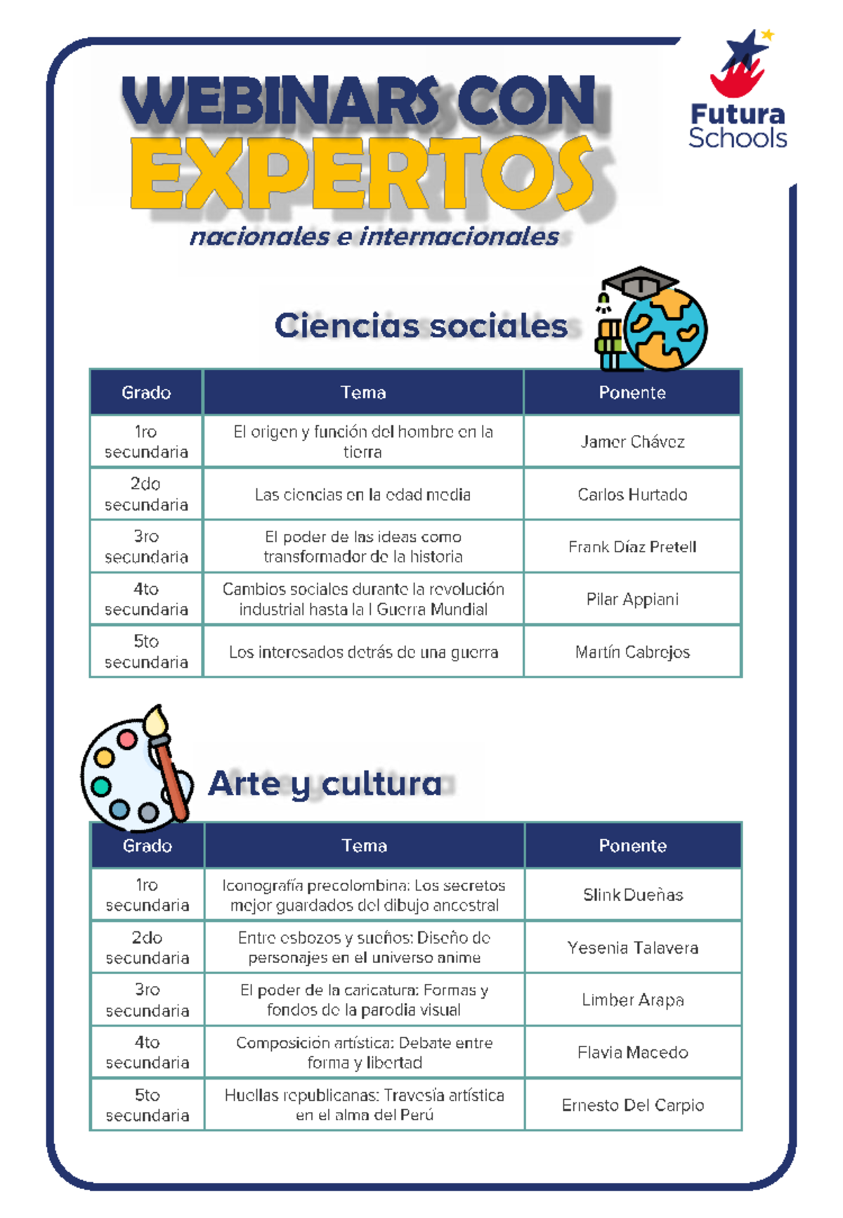 Temario y ponentes I Bim - Procesos Industriales - EXPERTOS WEBINARS ...