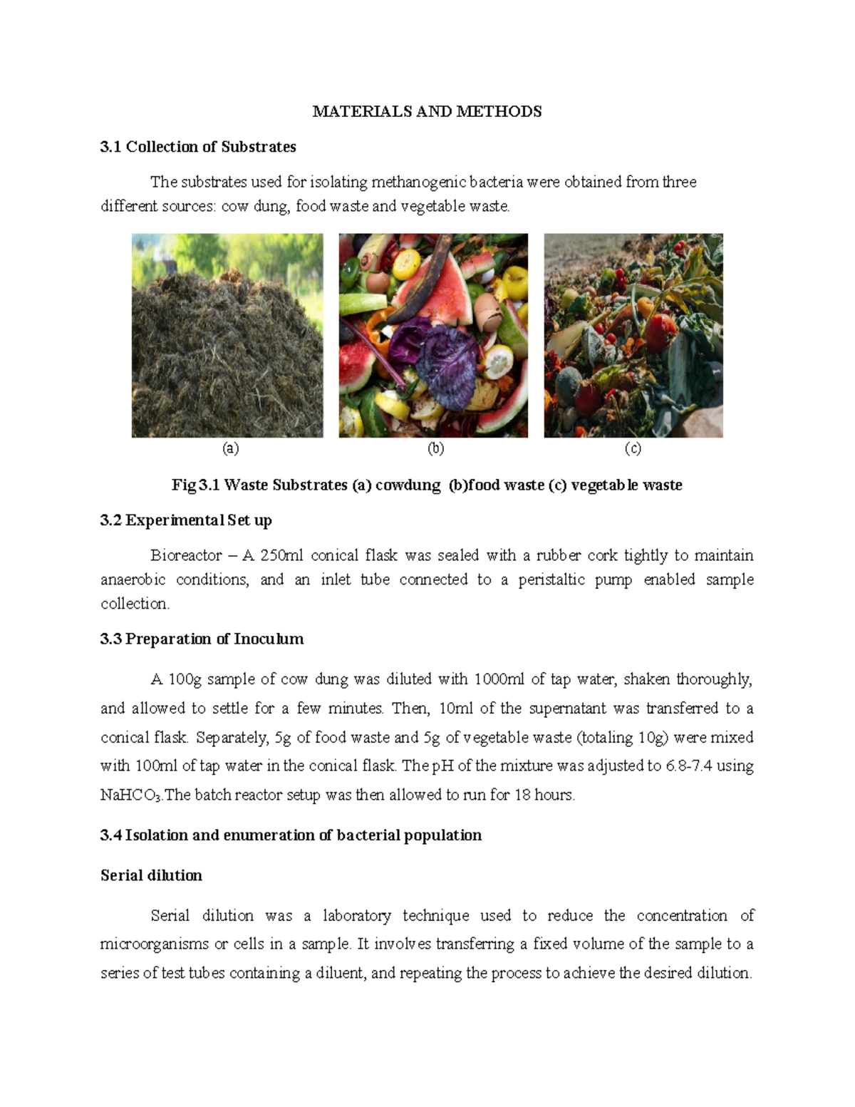 Materials and methods gp4-1 - MATERIALS AND METHODS 3 Collection of ...