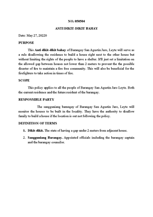 DBM-CSC Form No. 1 Position Description Forms - 9. PRESENT APPROP ACT ...