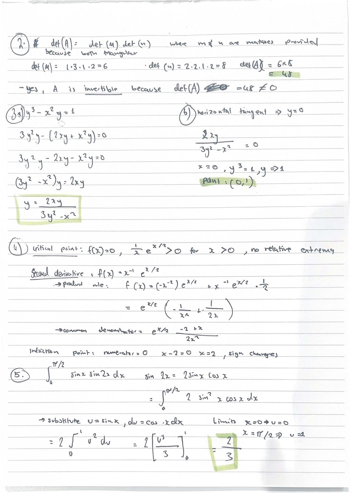 Assignment 4 maths 108 - General Mathematics 1 - e . g e ) e '1 2 g de ...