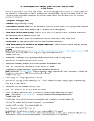 WEEK 1 PPT - Creative Nonfiction - CREATIVE Nonfiction Menche Awtor ...