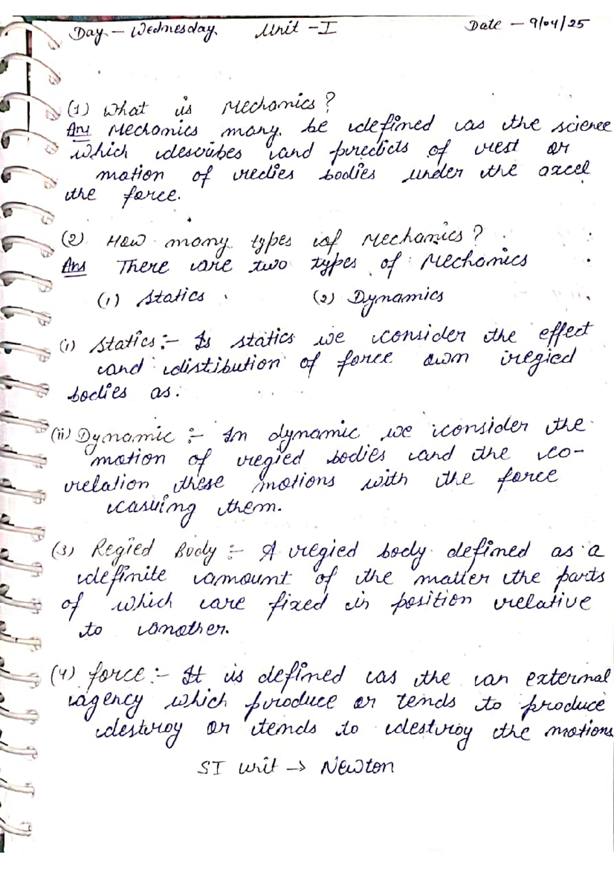 Mechanics Overview: Types, Forces, and Principles Explained (ENG101 ...