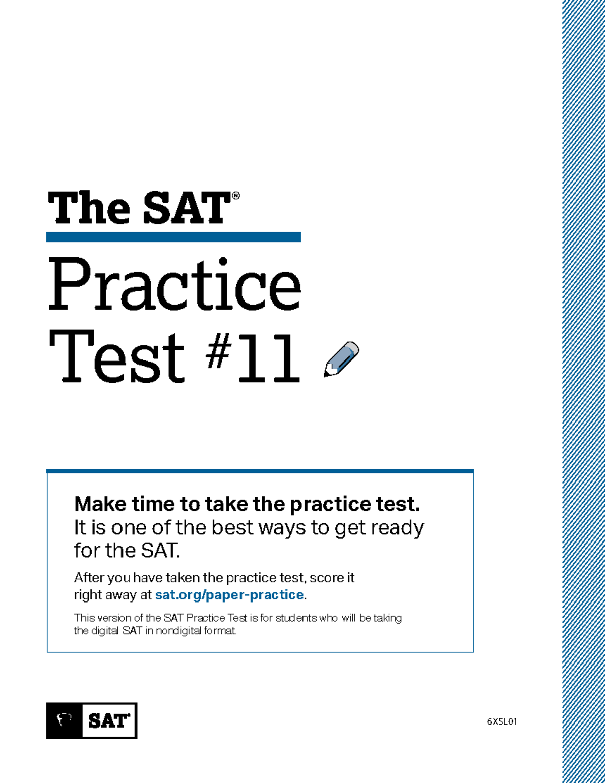 SAT Practice Test 11: Digital Format Preparation Guide - Studocu
