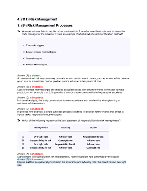 Gleim Unit 6: Audit - Flowcharts & Process Mapping Controls - Studocu