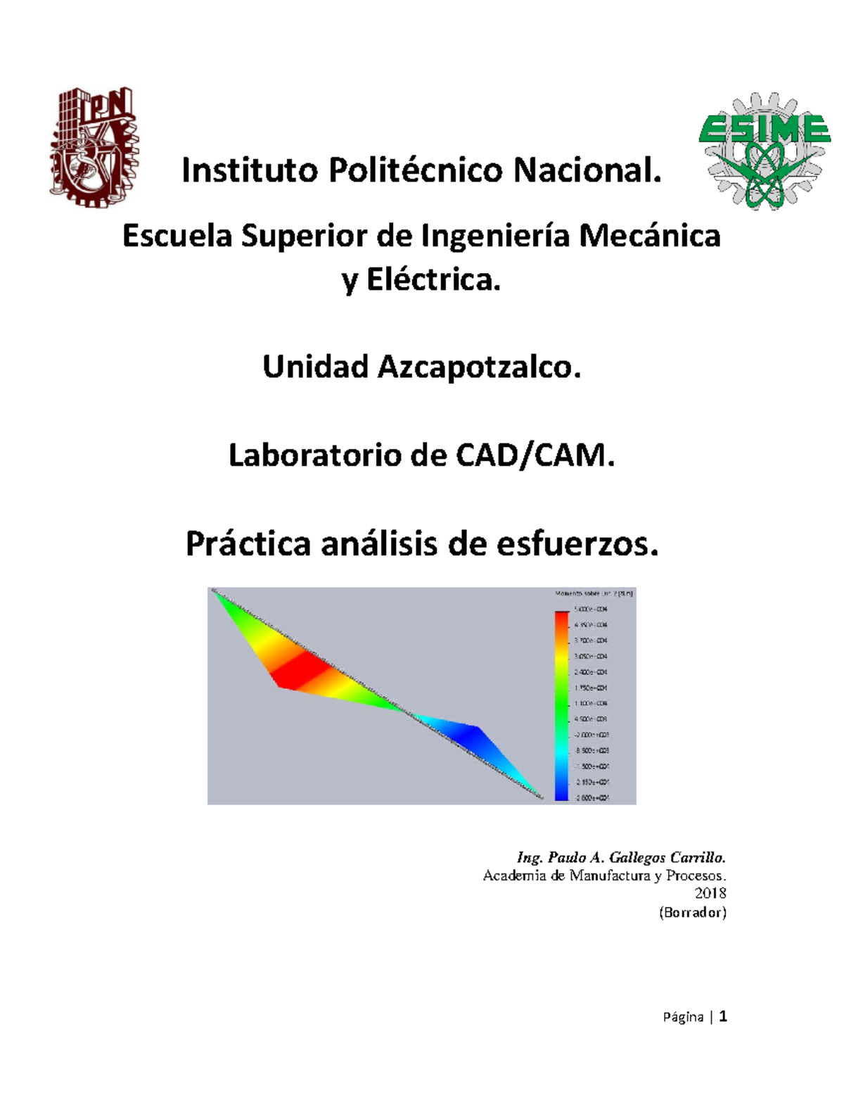 Análisis de Vigas en SolidWorks: Práctica y Teoría - Mecánica 2018 ...
