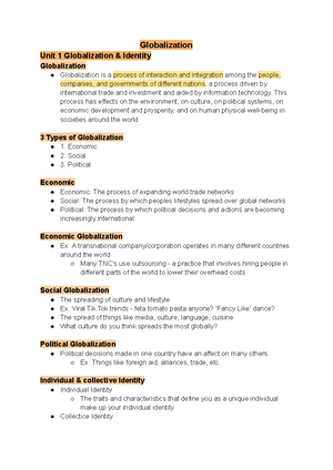 Social Studies - Grade: 10 - High School - Canada - Studocu