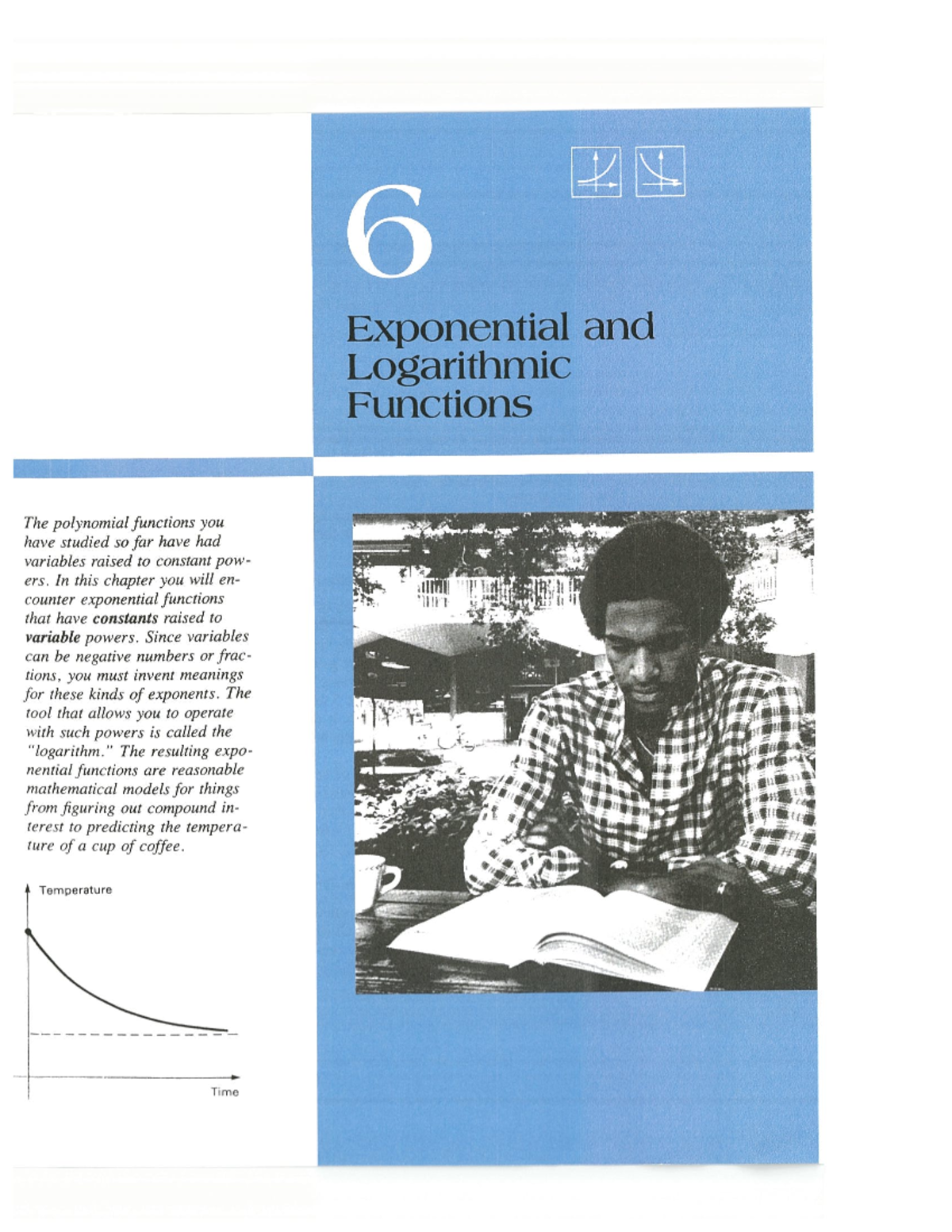 Book Chapter 6 - ssdsamd - 6 Exponential and Logarithmic Functions The ...