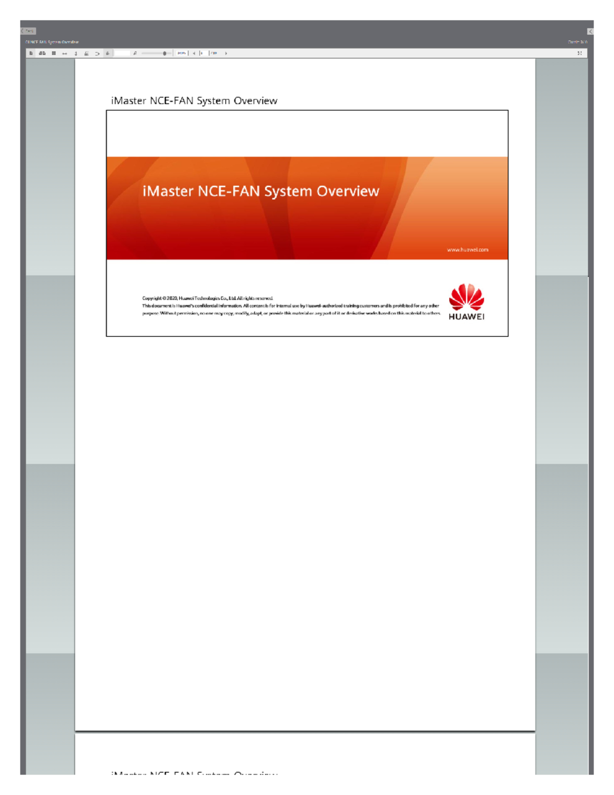 01 NCE-FAN System Overview: Key Features and Network Automation - Studocu