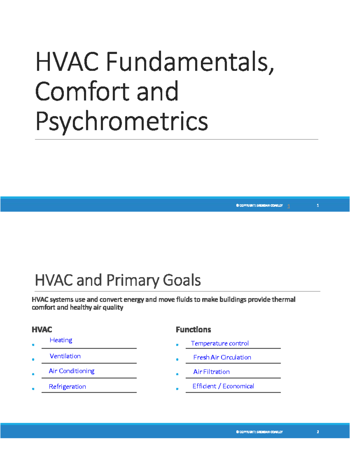 HVAC Fundamentals: Key Concepts in Heating, Ventilation, and Cooling ...
