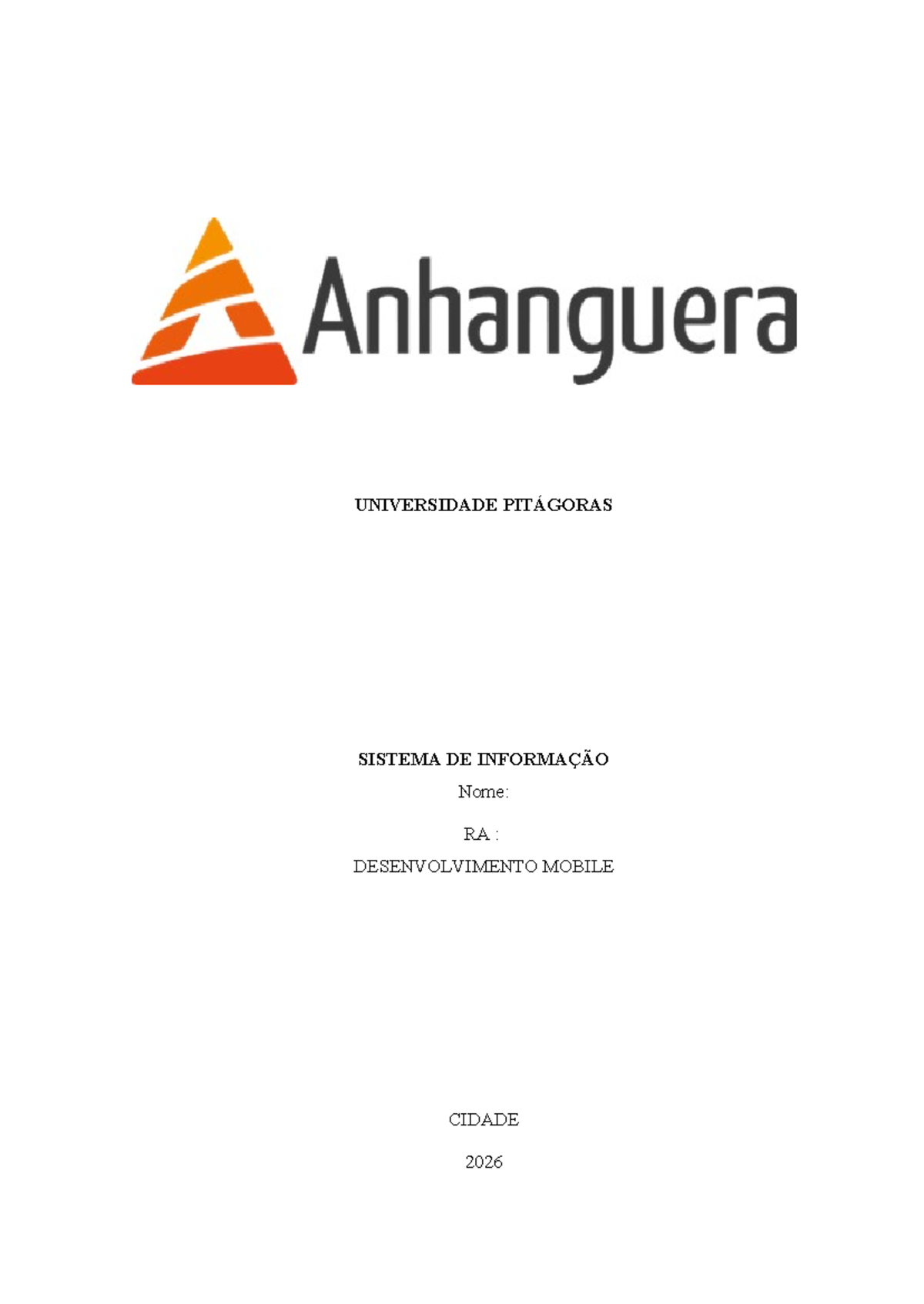 Desenvolvimento Mobile: Projeto de App para Hamburgueria 2026 - Studocu