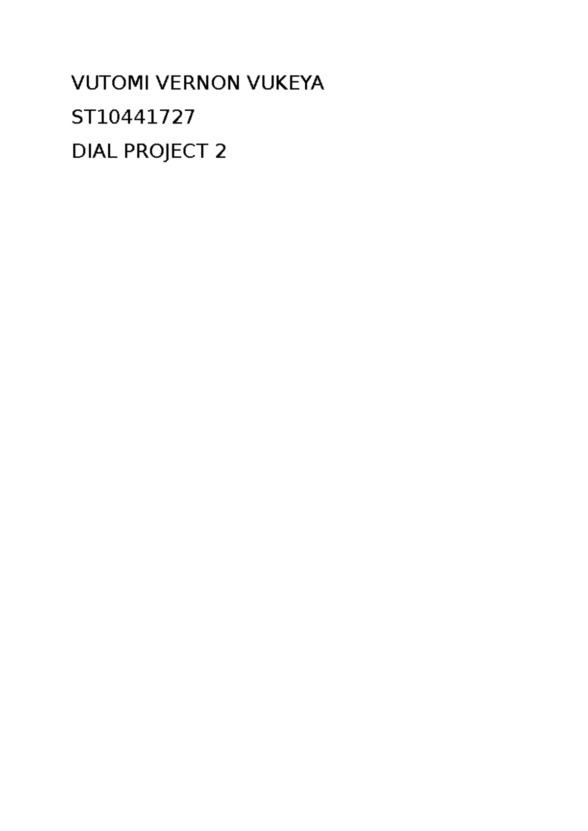 Dial Project 2: Exploring AI's Advantages and Disadvantages in ...