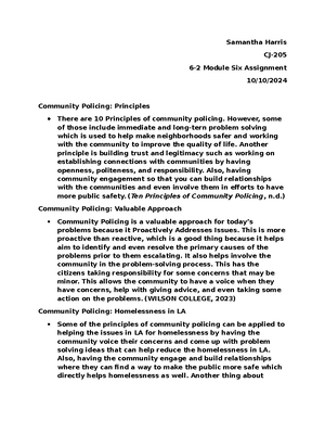 SCI 214 Project Seven - SCI 214 Project Part One: Research Overview ...